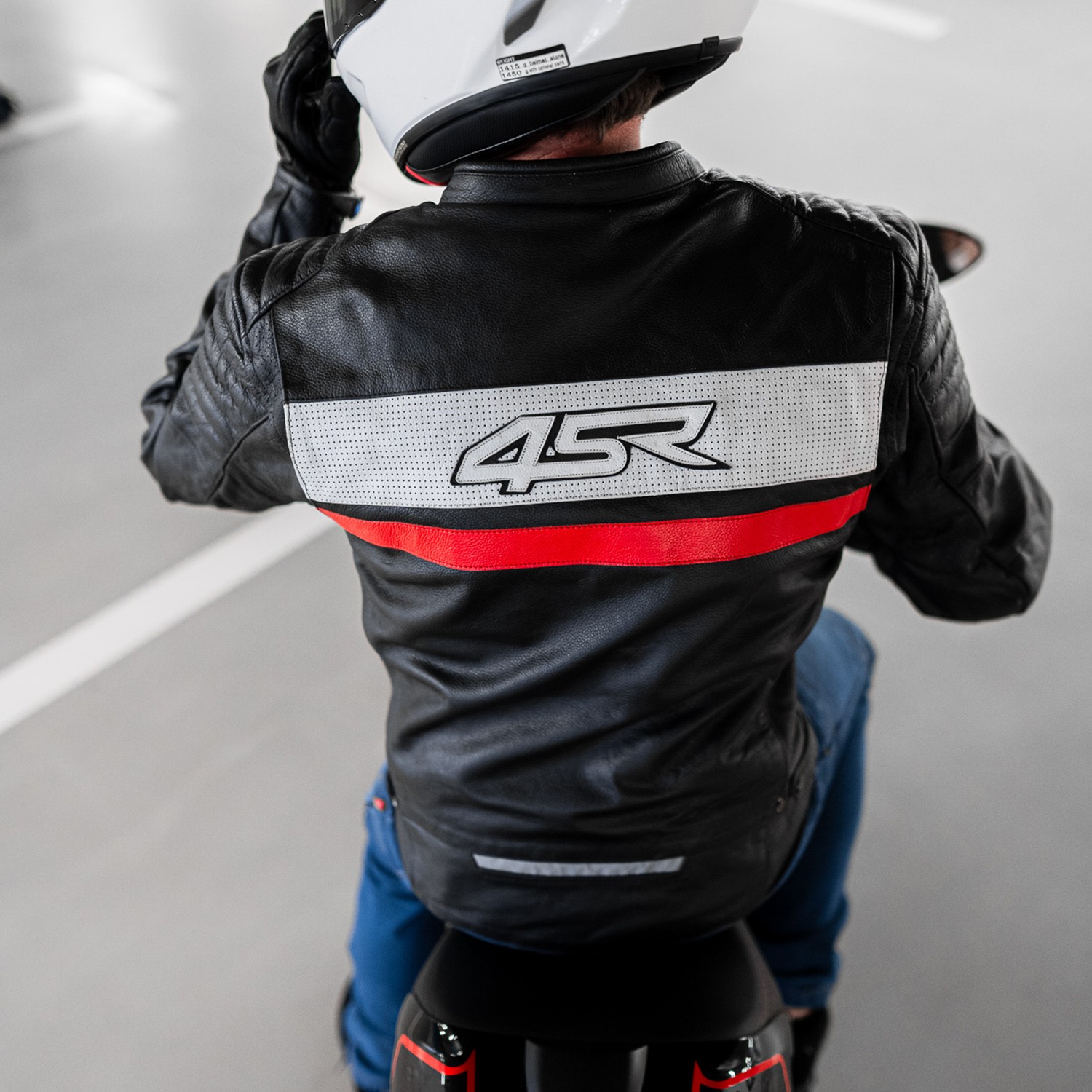 4SR skórzana kurtka Roadster III – Red